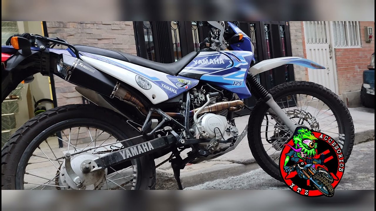 YAMAHA XTZ 125 - EXOSTO MODIFICADO - YouTube