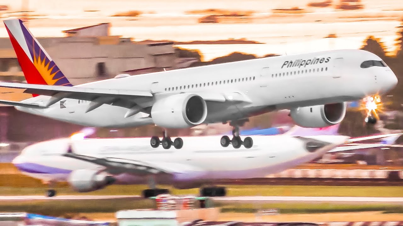 30 MINUTES of GREAT Plane Spotting at Manila Airport Philippines [MNL ...