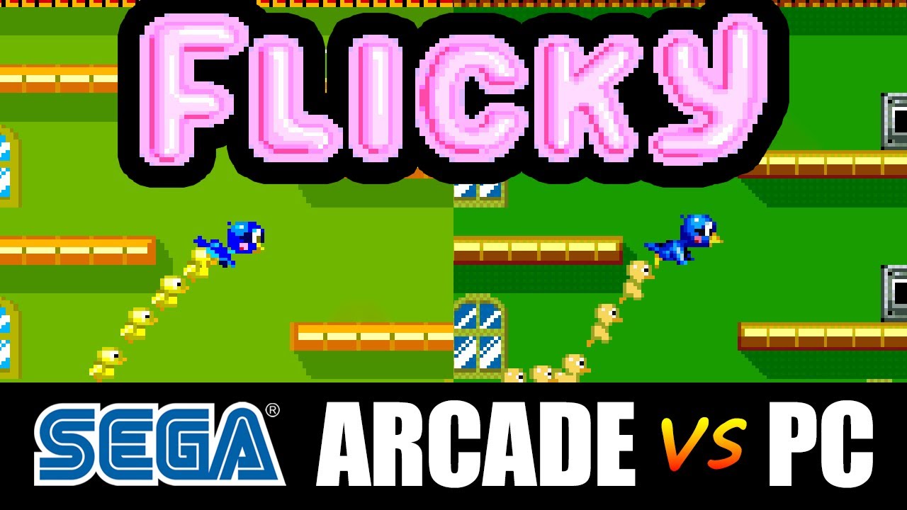 Flicky - SEGA ARCADE vs PC: Arcade, Sega Memorial Selection - YouTube
