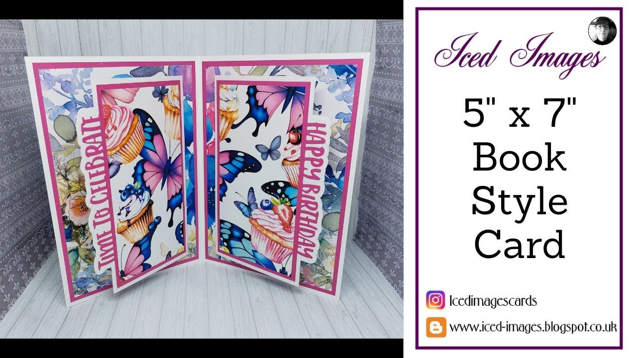 5" x 7" Book Style Card - YouTube