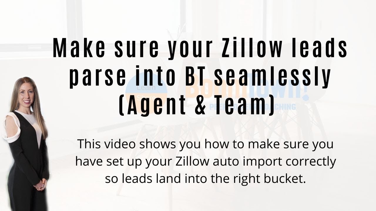 How to route your Zillow Leads into your BoomTown CRM correctly! - YouTube