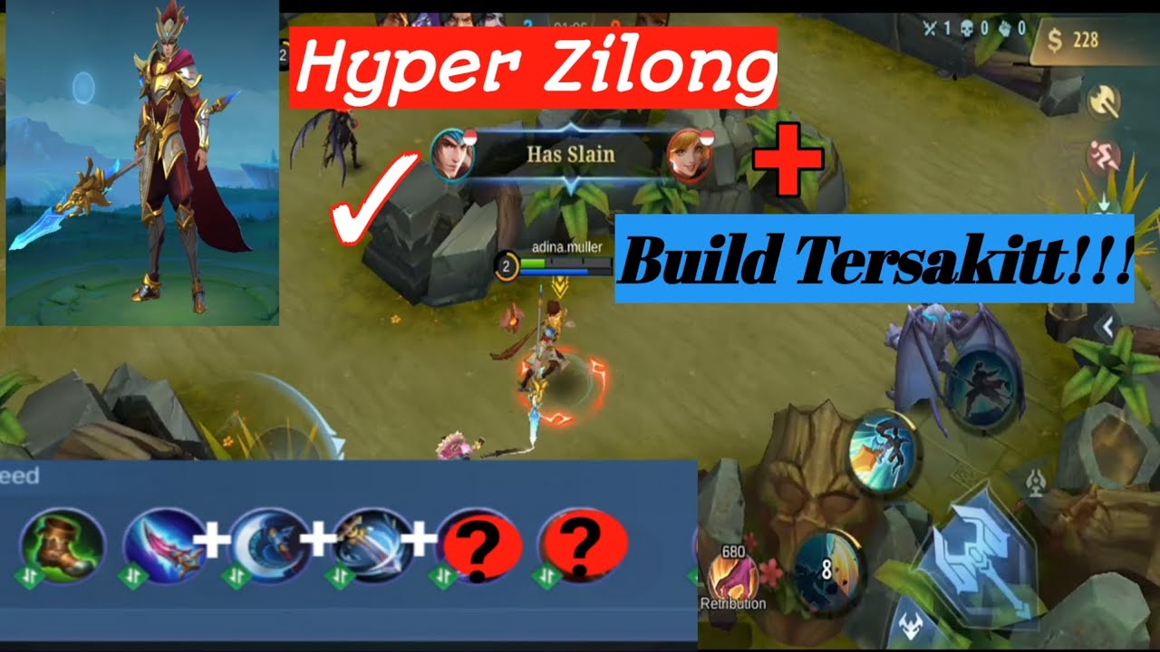 hyper zilong 2022|zilong hyper build 2022#mobilelegends - YouTube