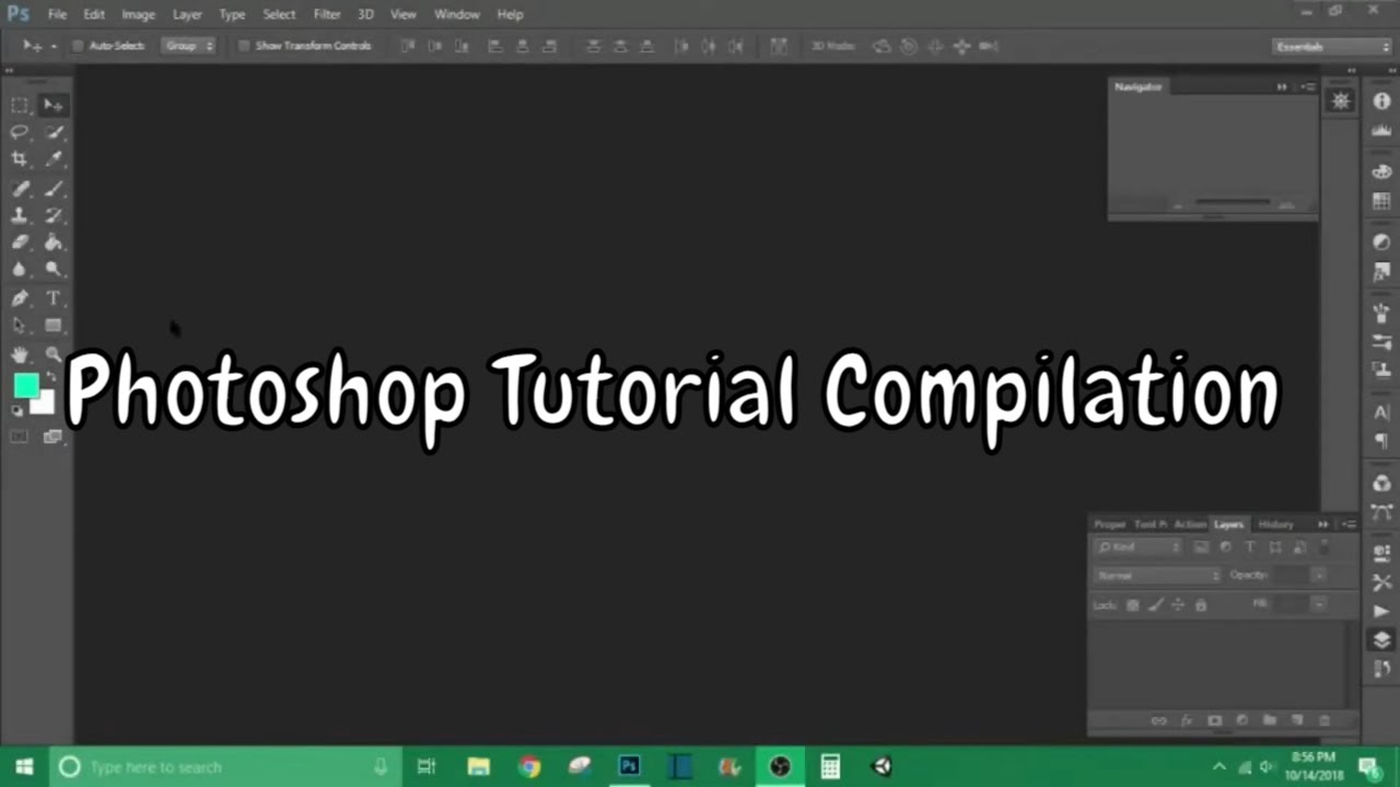 Want To Learn Adobe Photoshop? Watch This Tutorial Parts 1 Through 5 ...