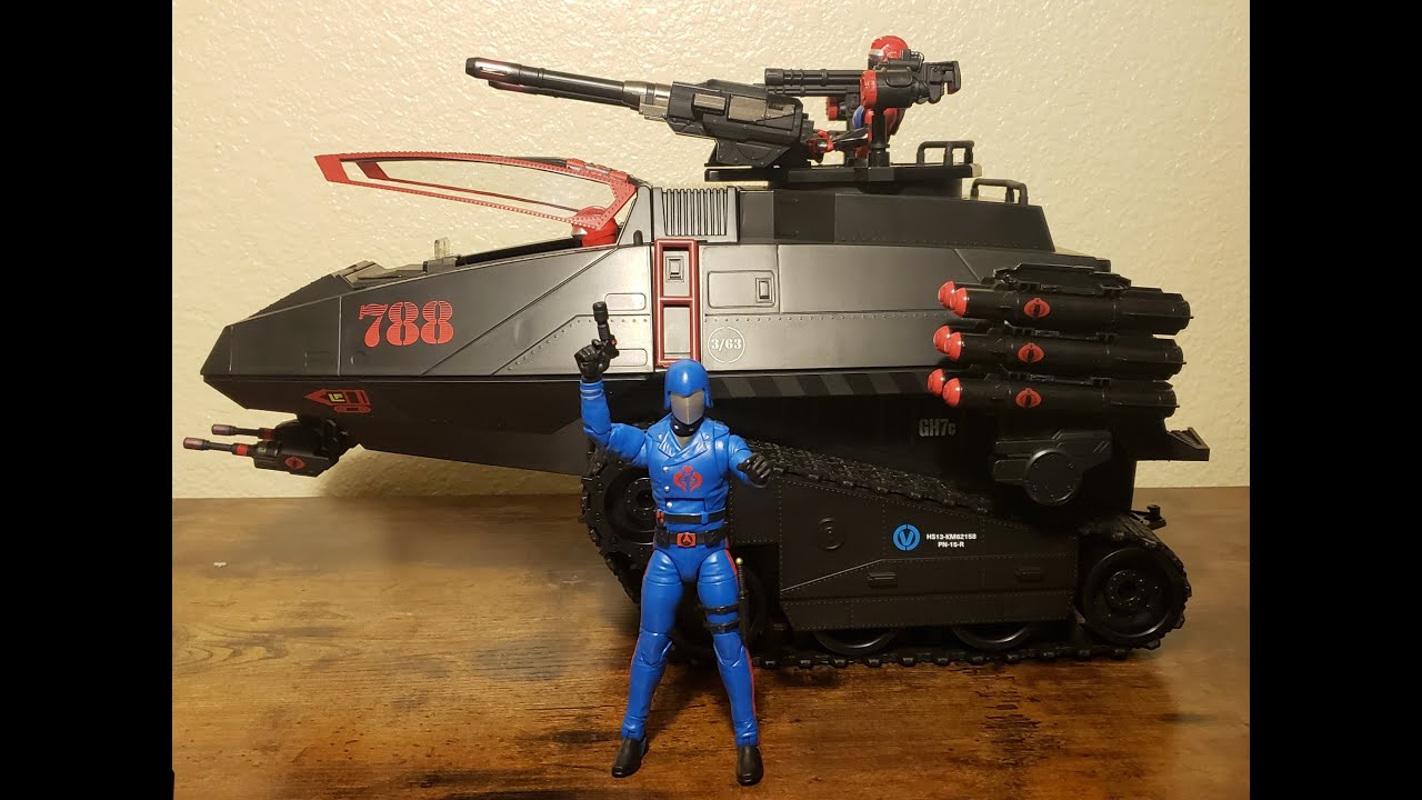 G.I. Joe Classified Haslab Cobra Hiss Tank Unboxing Review - YouTube