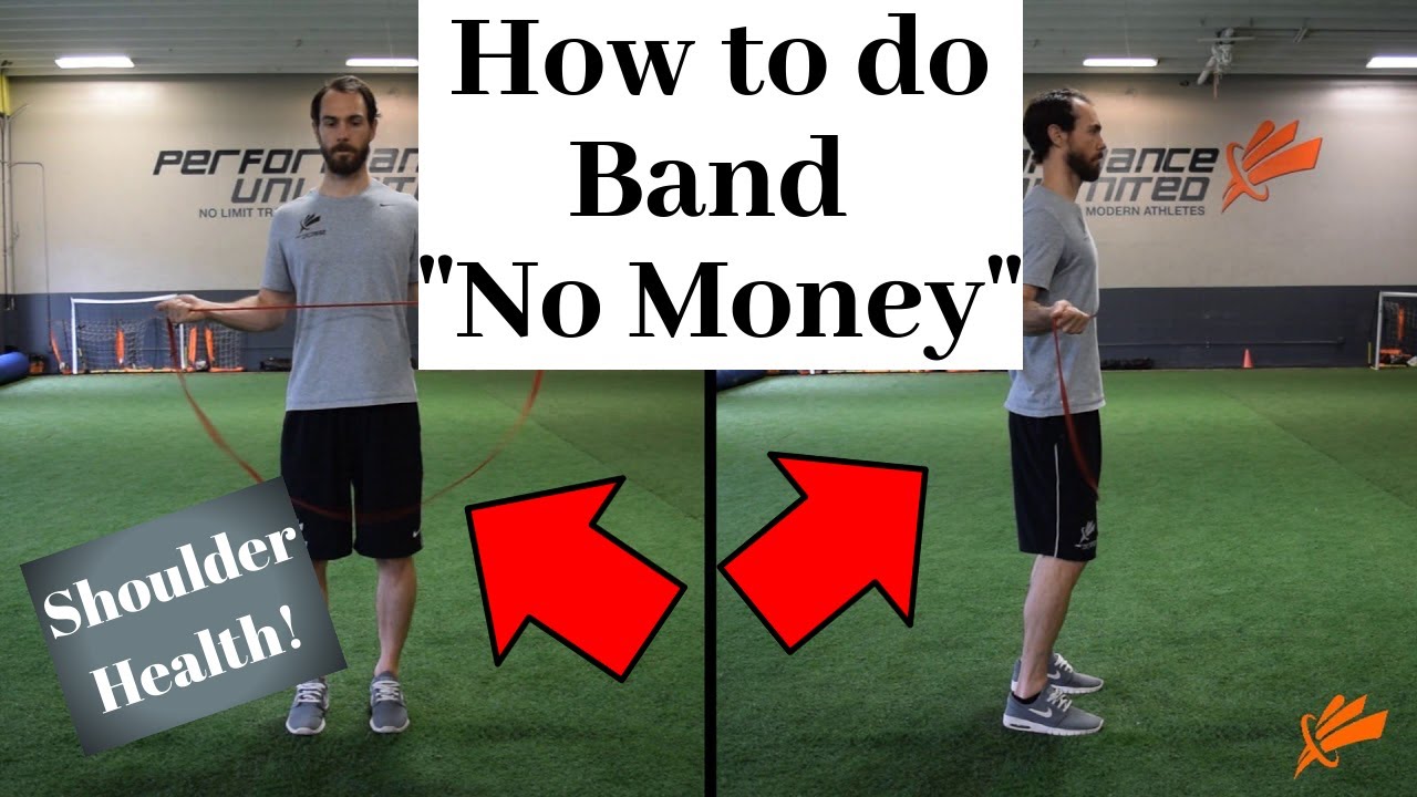 How to do “No Money” Band Exercise - YouTube
