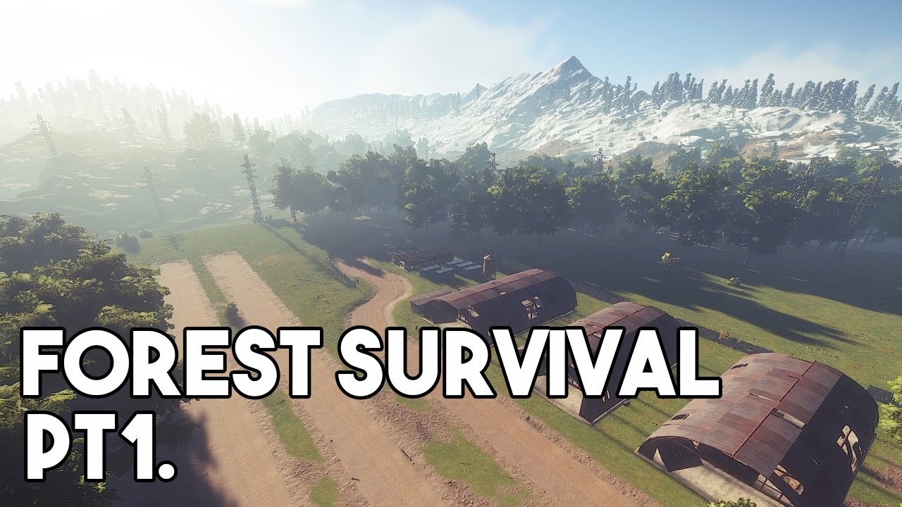 Rust HAPIS ISLAND forest survival PART 1 - YouTube