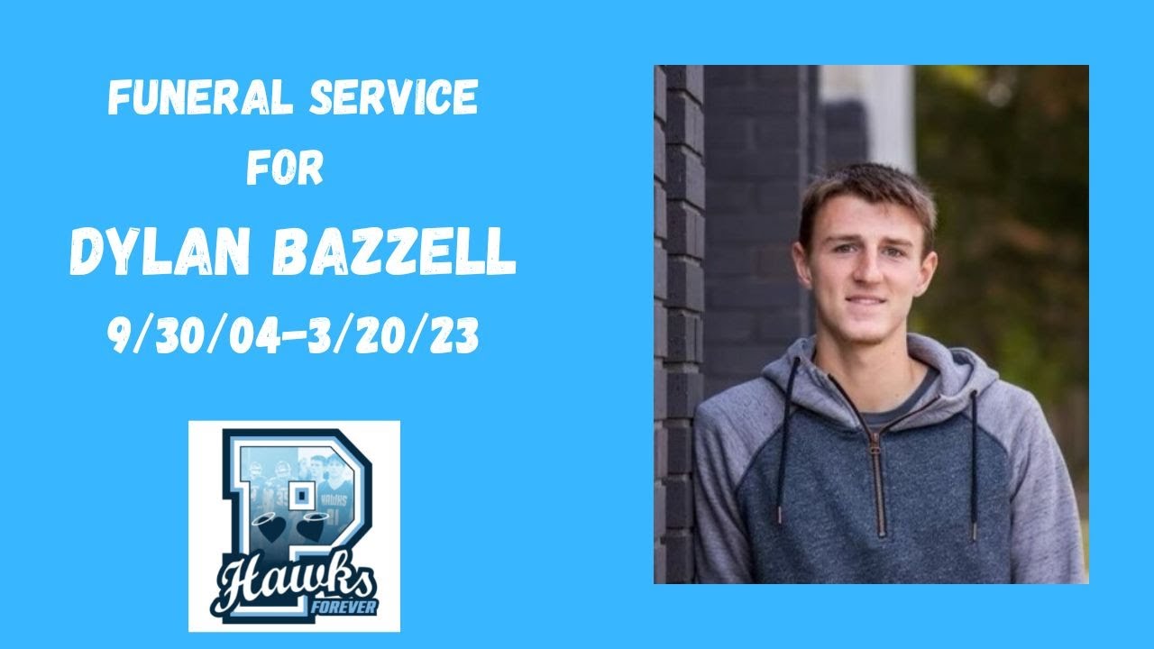 Dylan Bazzell Funeral Service - YouTube