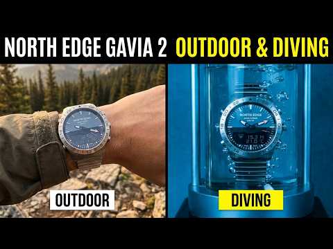 NORTH EDGE GAVIA 2: The Best Outdoor & Diving Watch?