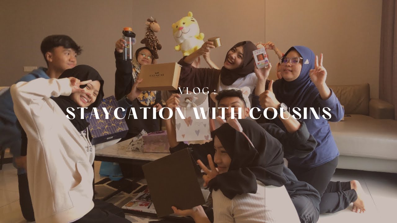 Vlog Staycation With Cousins Youtube