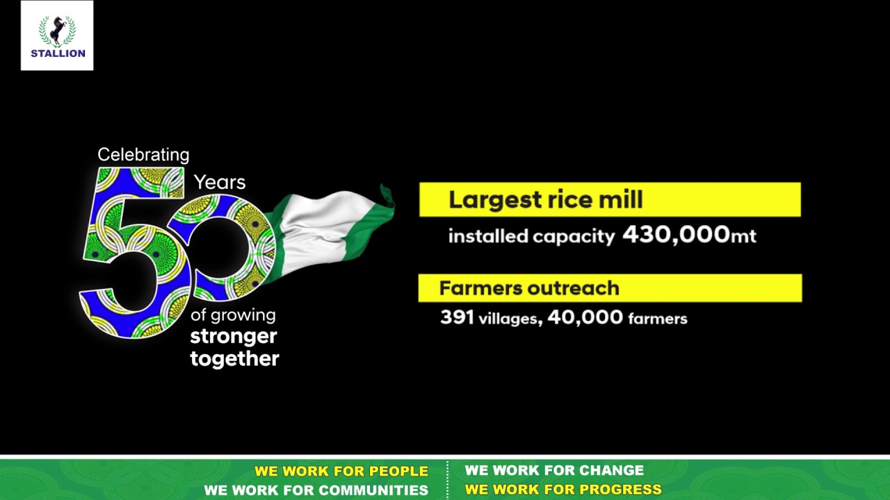 Stallion Group Celebrate 50 Years in Nigeria. - YouTube