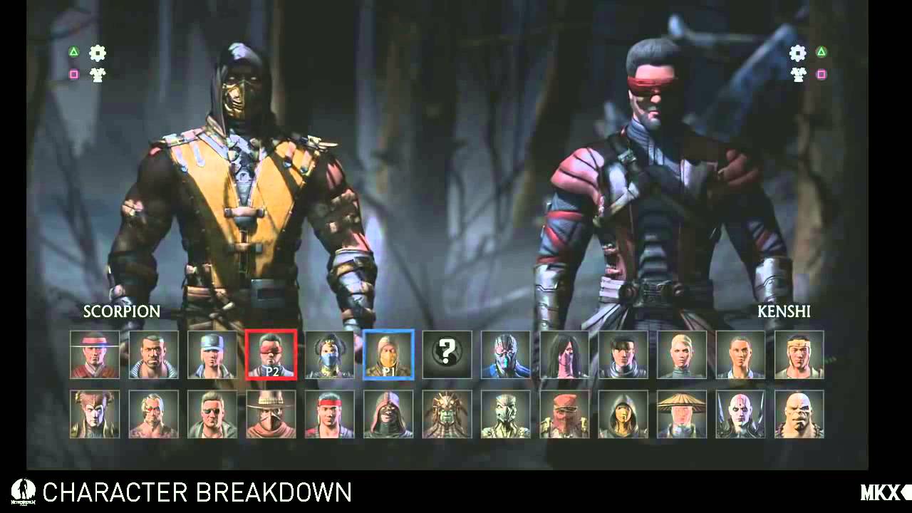Mortal Kombat X - Full Character Roster Revealed! - YouTube
