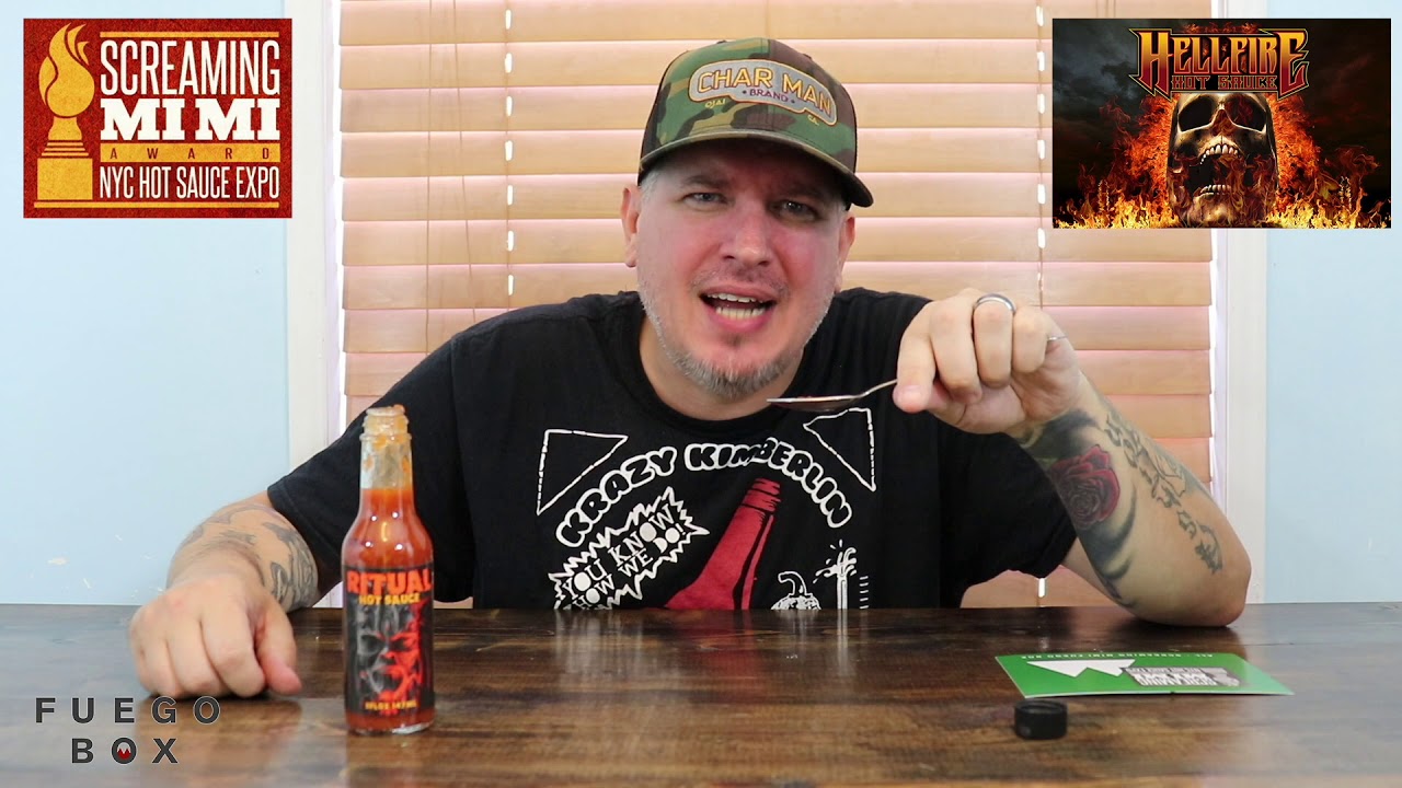 Hellfire Ritual Hot Sauce Review - YouTube