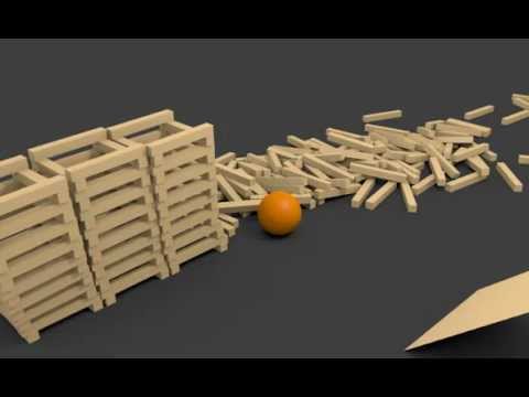Blender Jenga Simulation - YouTube