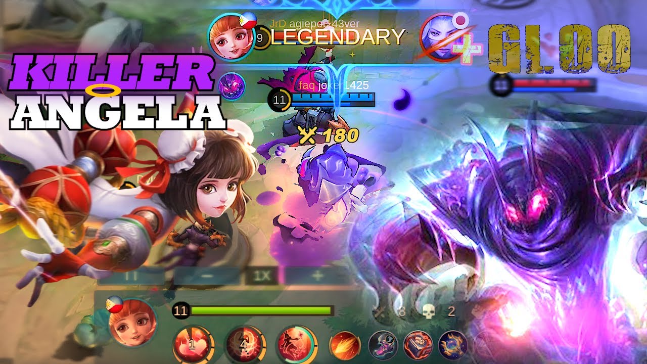 Killer-Support ANGELA [ Pure Mage Build ] + GLOO Perfect Combo!!💯 - YouTube