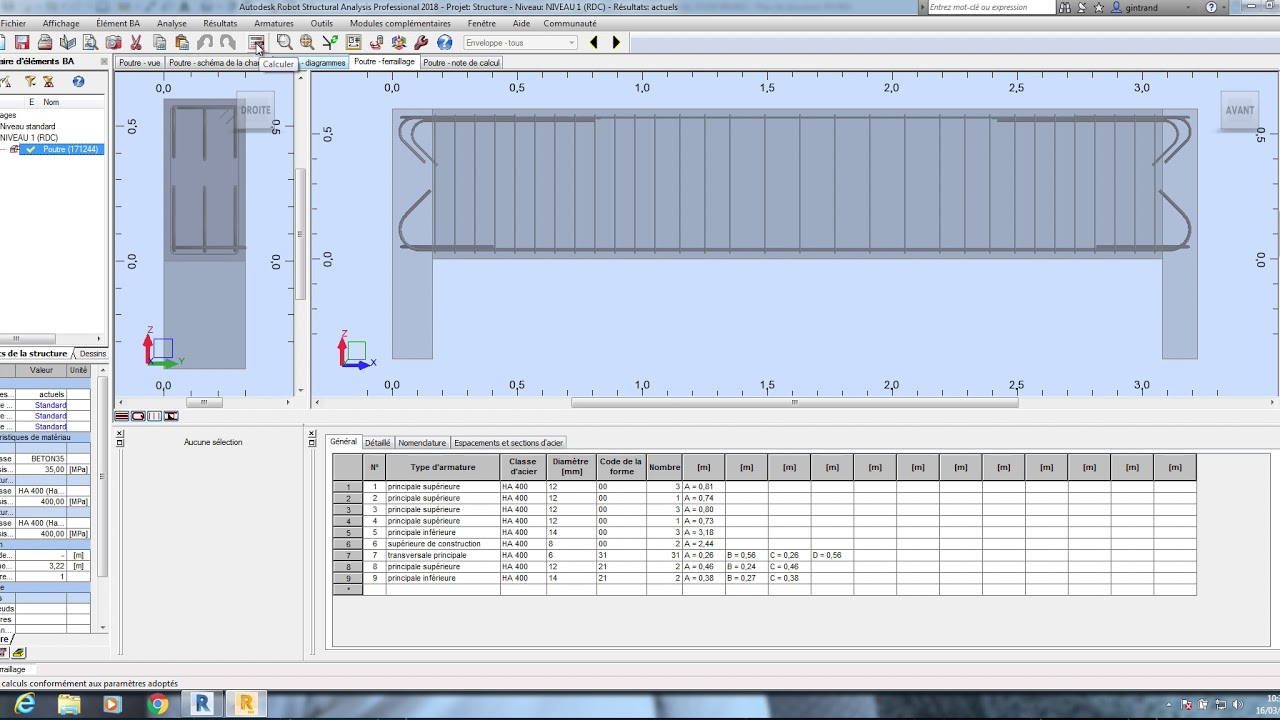 intégration revit robot - YouTube