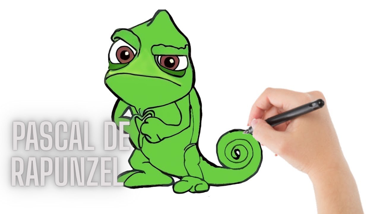 Dibujo De Pascal Enredado Pascal Tangled
