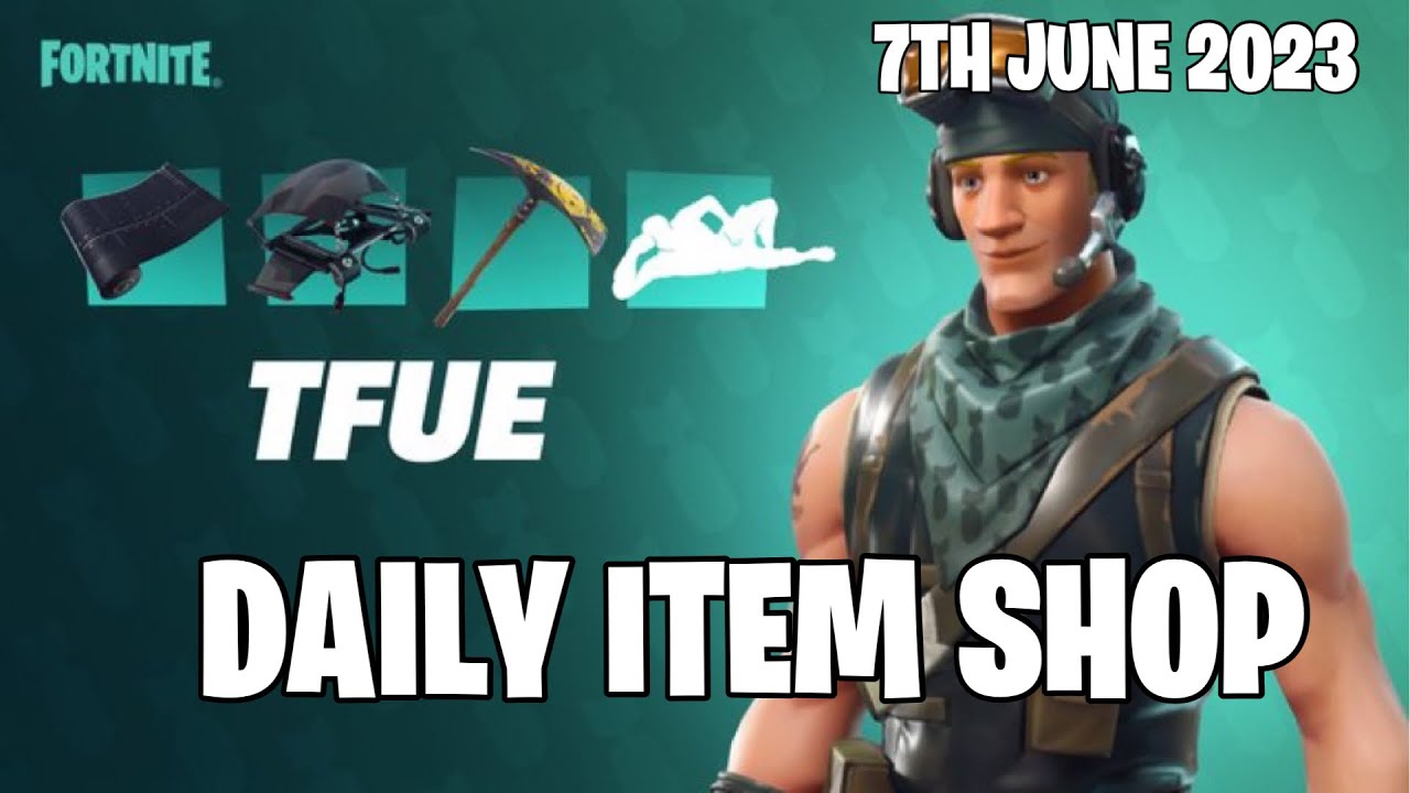 FORTNITE DAILY ITEM SHOP! 7TH JUNE 2023 #EpicPartner - YouTube