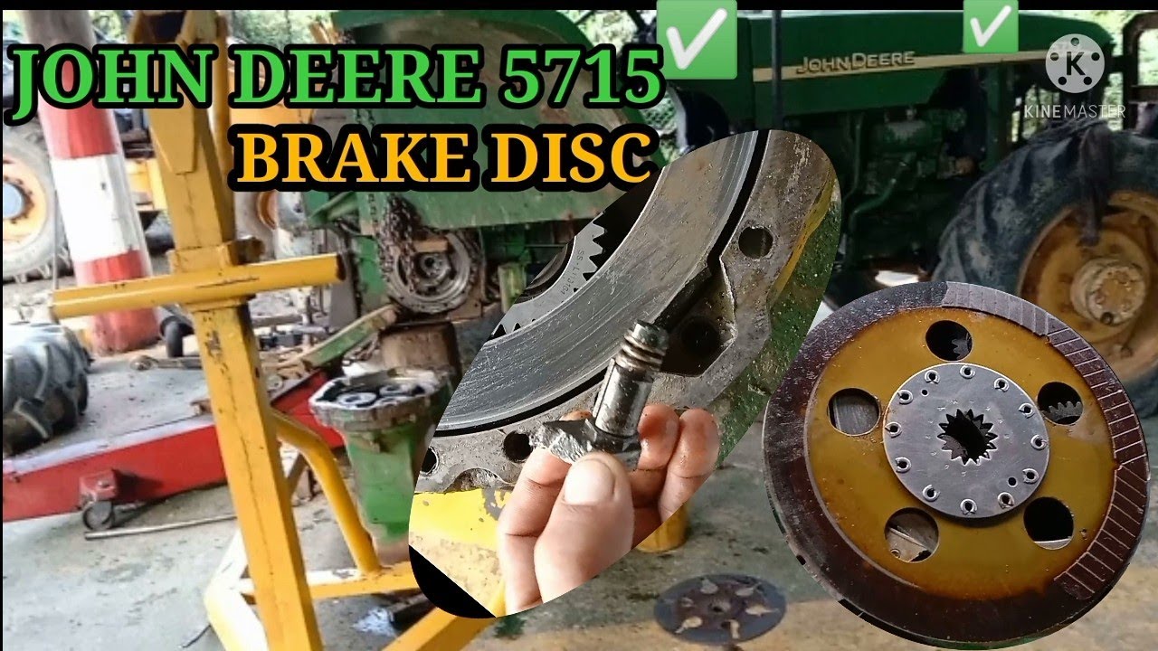 John deere 5715 brake disc - YouTube