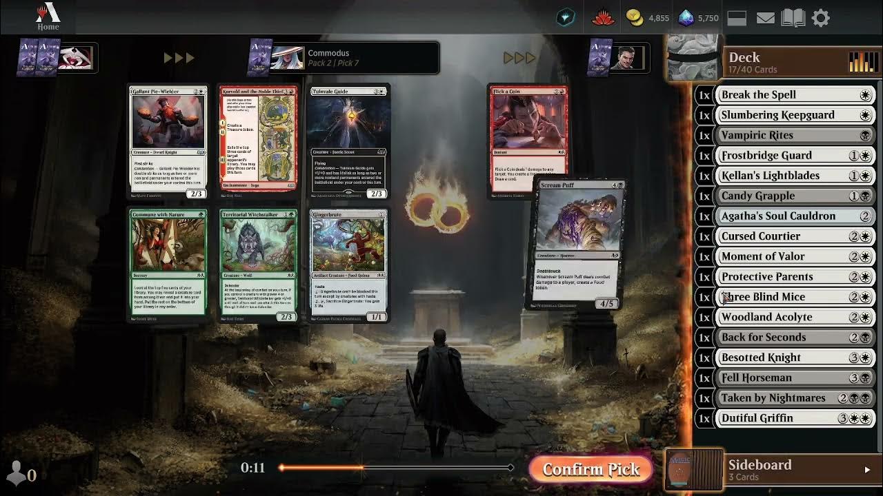 Dreadful Drafting | MTGA WOE Draft - YouTube