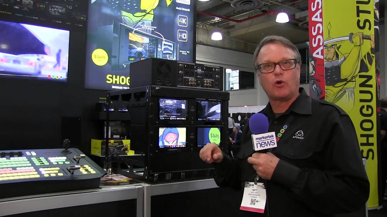 Atomos Shogun Studio Recorder / Monitor / Playback Deck - YouTube