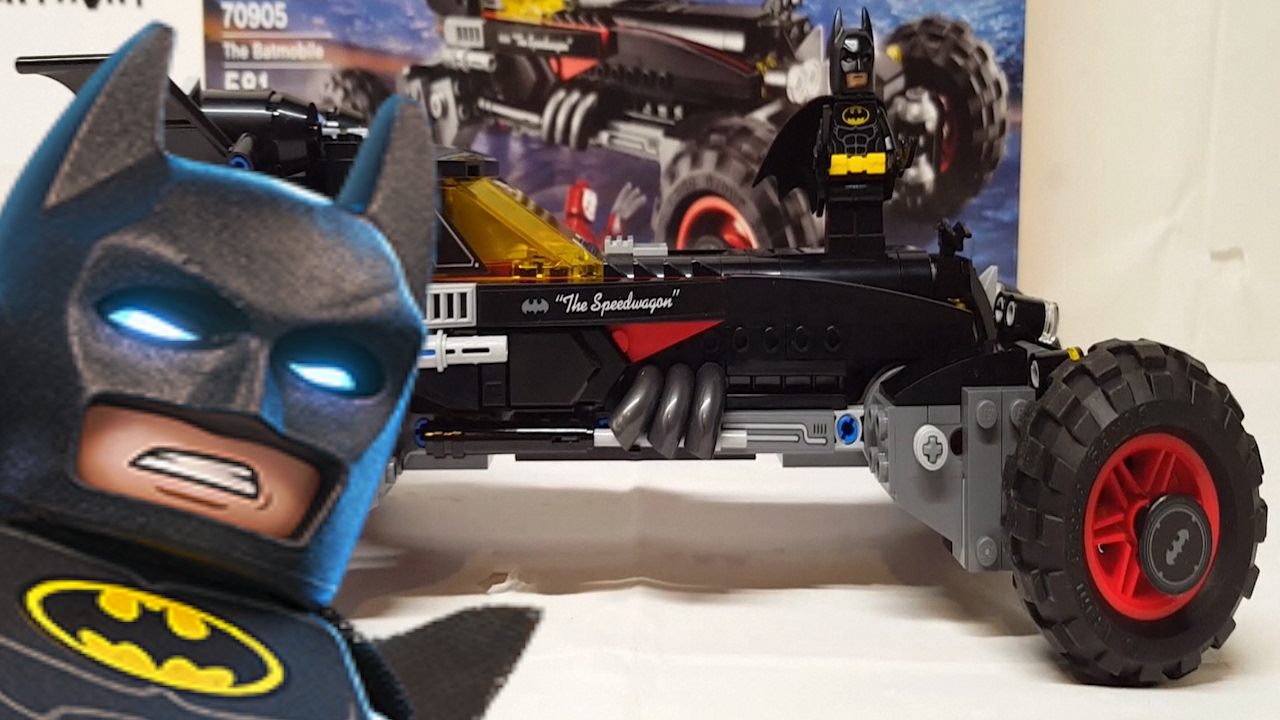 LEGO Batman Movie Batmobile "The Speedwagon" - YouTube