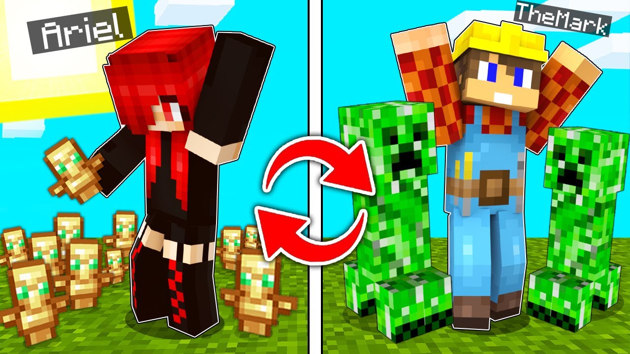 OGNI 30 SECONDI = SCAMBIO DI POSIZIONE CONTRO THEMARK SU MINECRAFT ...