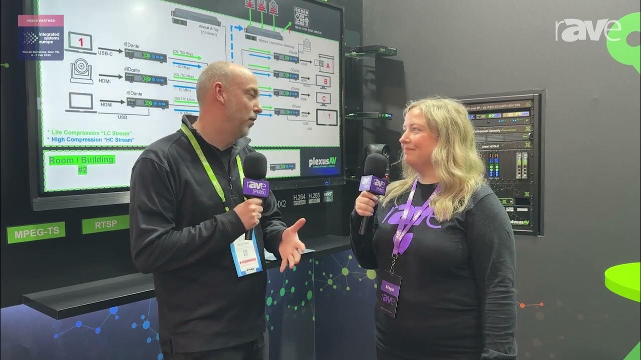 ISE 2025: PlexusAV’s Steven Cogels on IPMX Adoption, NDI Interoperability and What’s New at the ...
