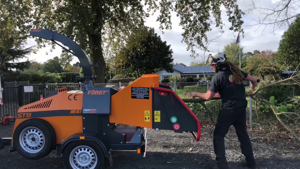 Sherwood Forestry Treeworks Promo Drone Film Forst Woodchipper #woodchipper #forst #treesurgeon ...