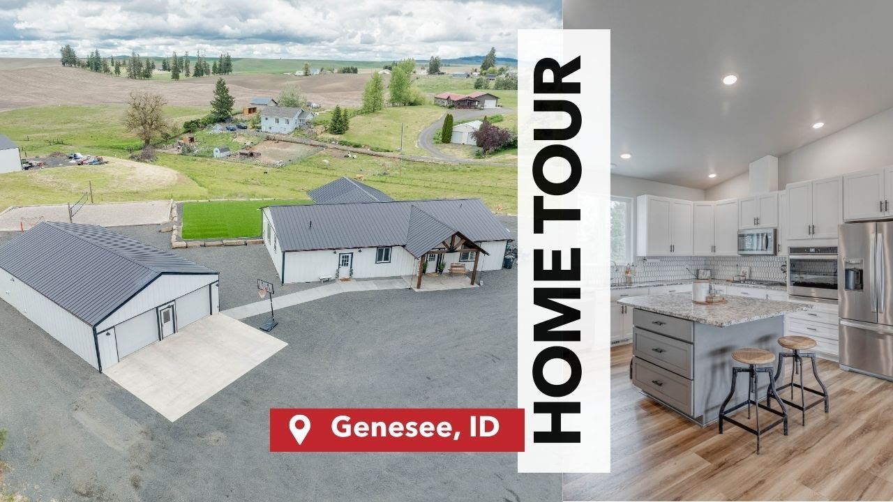 Genesee, ID: Modern Home on 2.71 Acre Lot | 955 W. Walnut Ave - YouTube