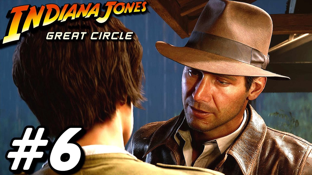 Indiana Jones and the Great Circle #6: QUA THÁI TÌM ĐÁ - GINA ĐÃ BẮT ...
