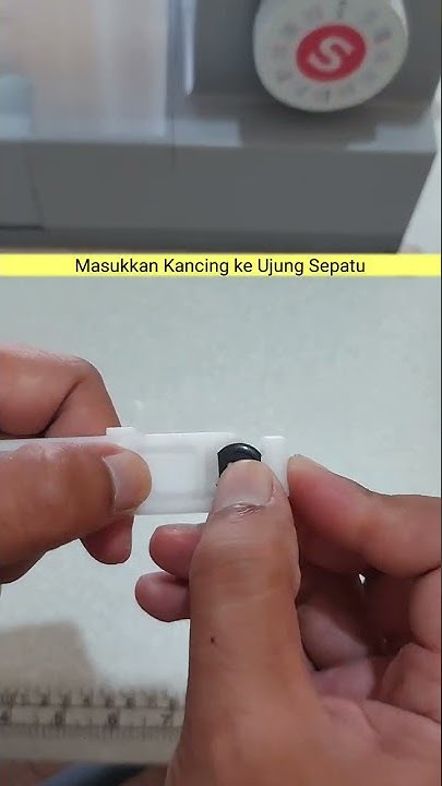 Tutorial Satu Langkah Pelubang Kancing Singer 4432 Heavy Duty - YouTube