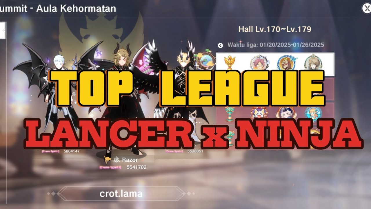 LANCER X NINJA - FINAL TL 🐊- THE LEGEND OF NEVERLAND - YouTube