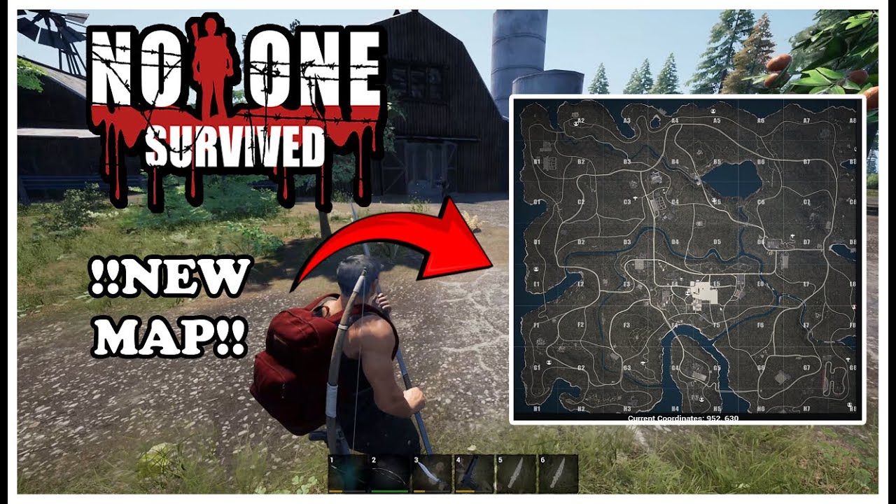 First Look at the NEW MAP in this DEADLY SURVIVAL GAME | No One ...