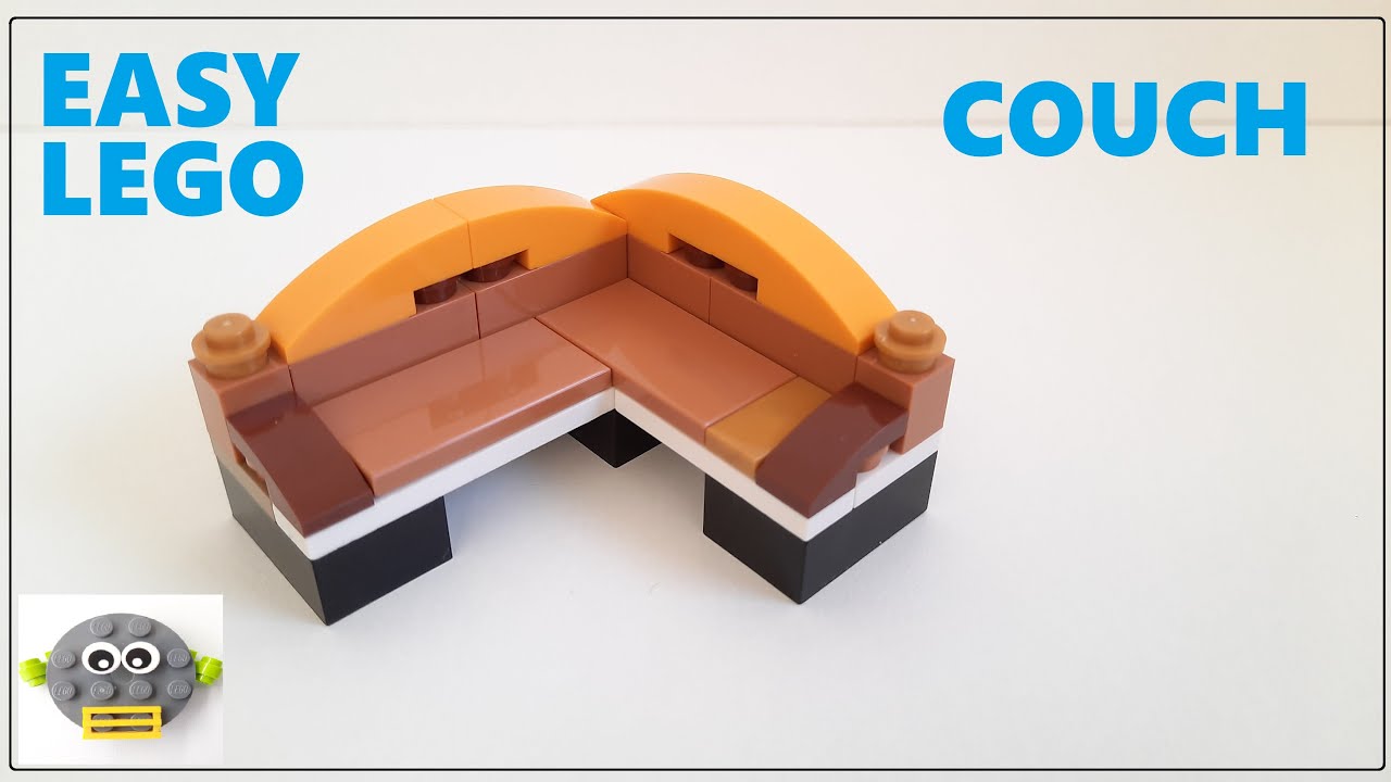 LEGO Sofa LEGO Couch - YouTube