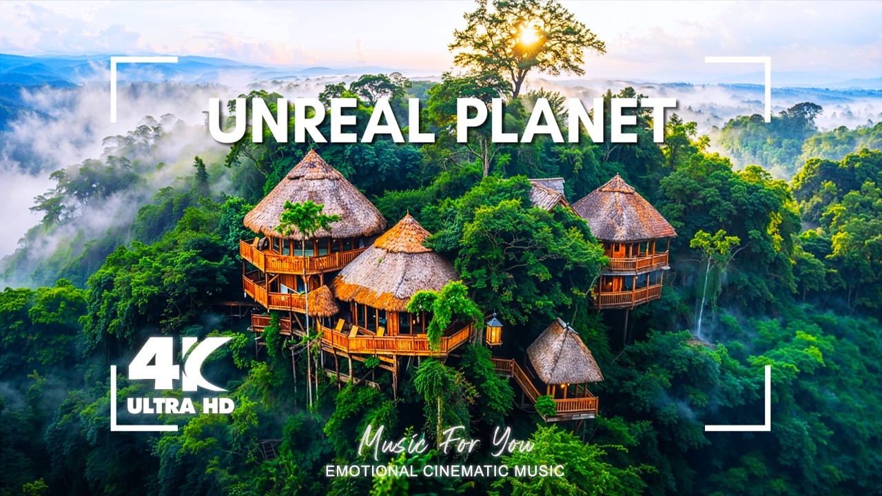 TOP Unreal Planet in 4K Video Ultra HD | 4K Nature Film with Cinematic ...