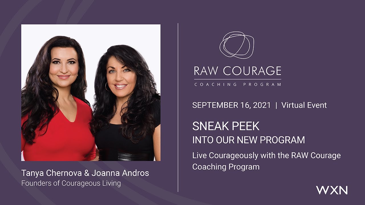 Sneak Peek: Live Courageously with the RAW Courage Coaching Program - YouTube