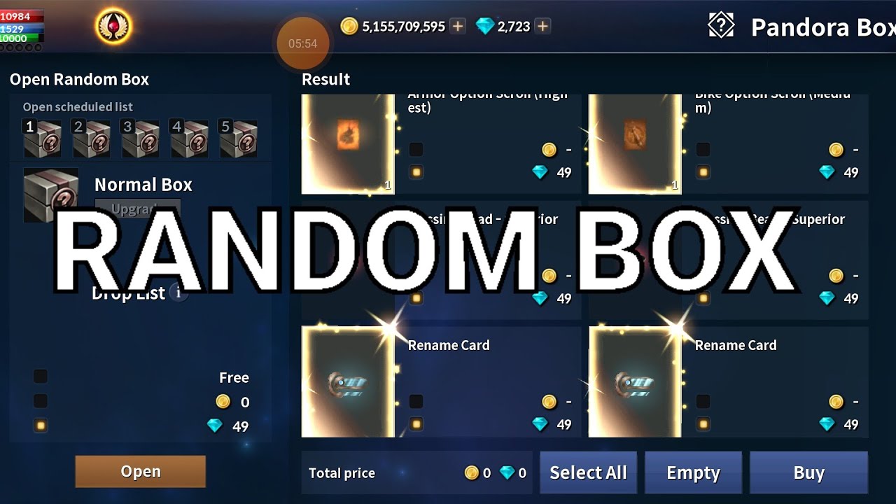 Cabal Mobile Random Box I BallaretYT I February 26 2022 - YouTube