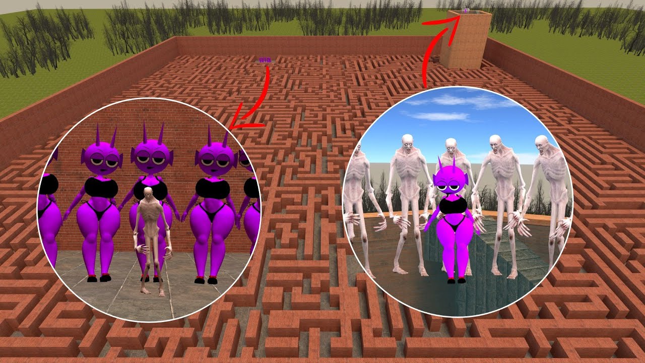 WHAT THEY ARE DOING IN MAZE??? In Garry's Mod - YouTube