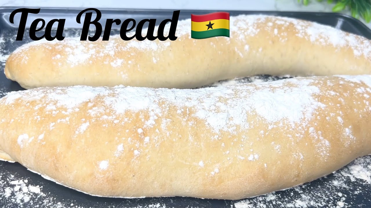 I CAN’T BELIEVE HOW THIS WAS SO EASY TO MAKE//Ghana Tea bread🇬🇭//Simple ...