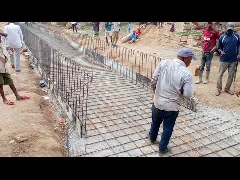 Construction of Reinforced Concrete Drainage | Reinforcement Detailing ...