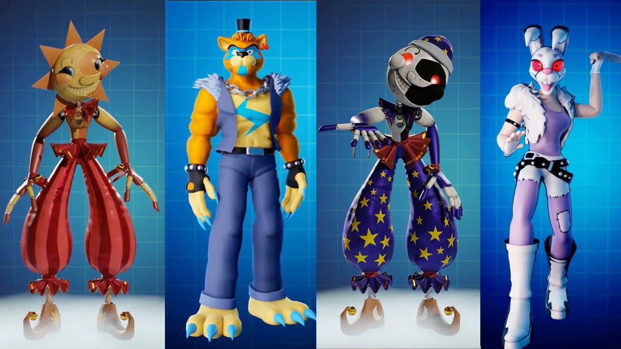 Stylized Security Breach FNAF AR Animations - YouTube