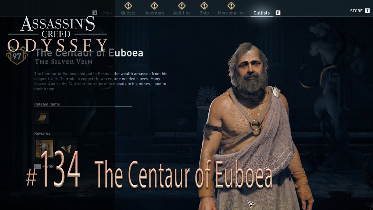 Assassin's Creed Odyssey #134 (The Centaur of Euboea, The Silver Vein ...