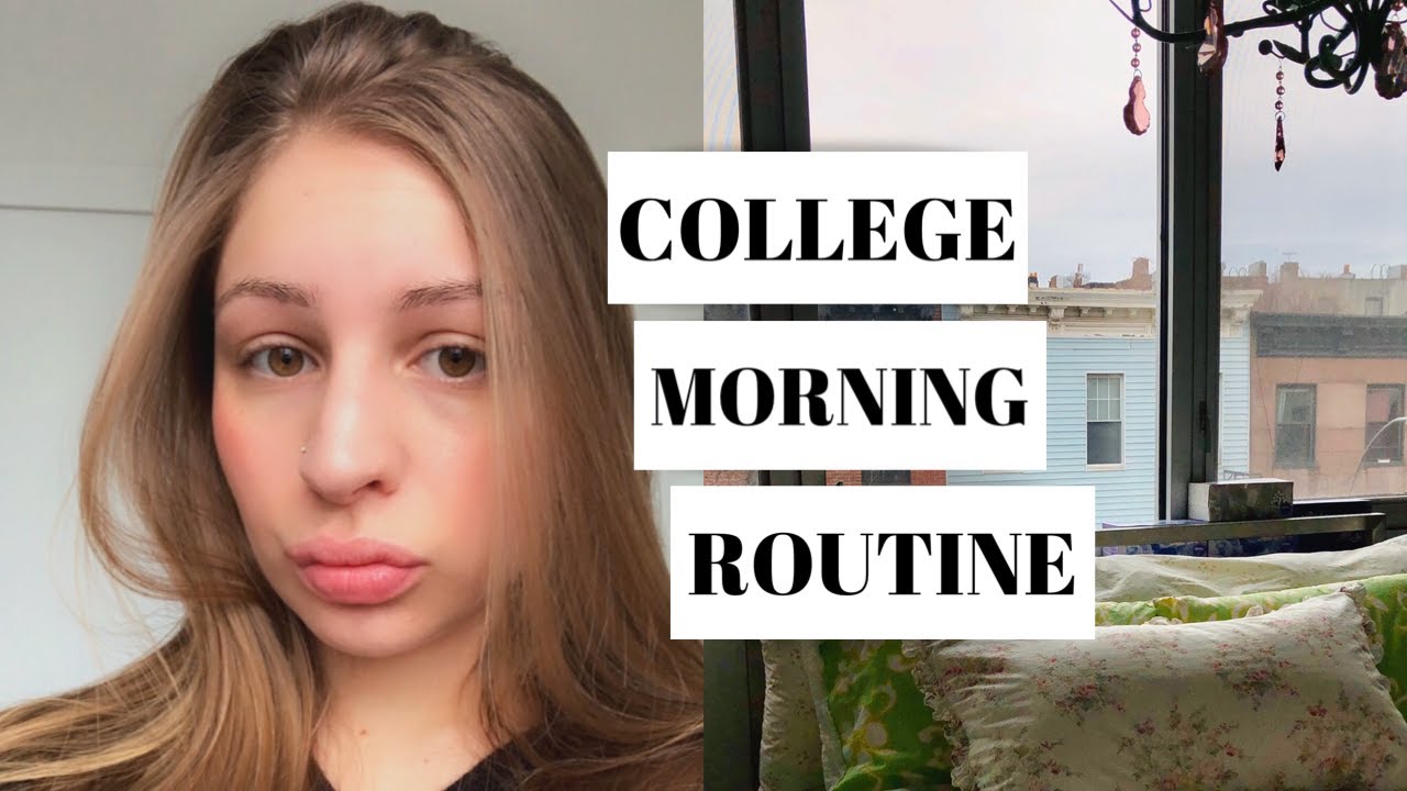 MY COLLEGE MORNING ROUTINE - YouTube