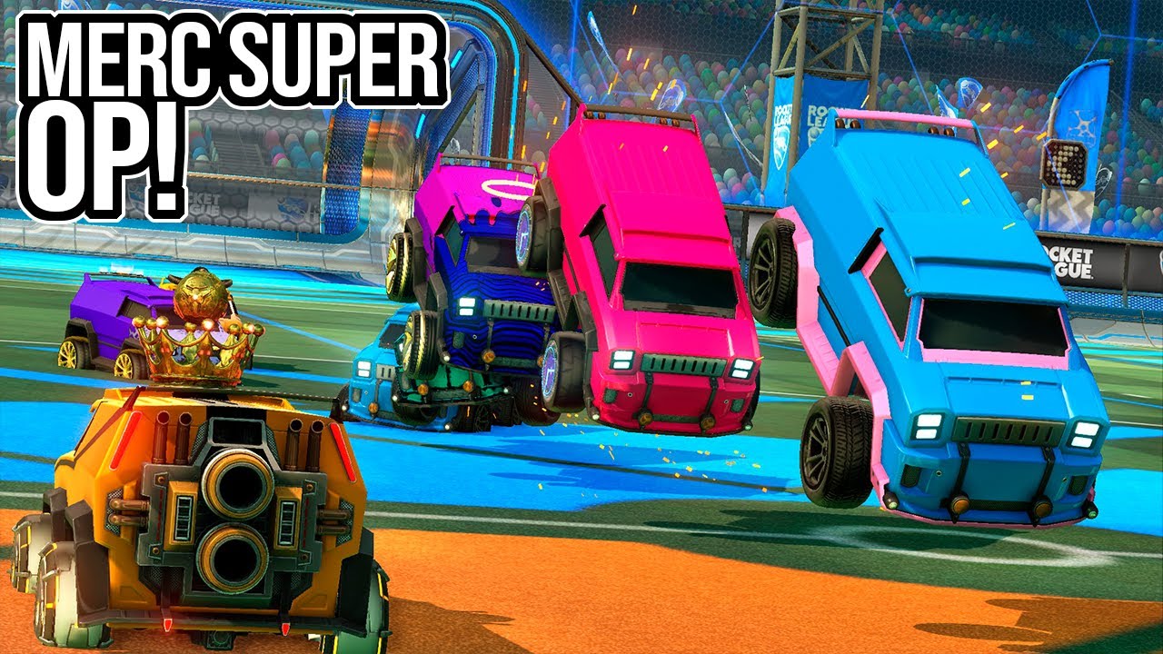 O MERC ESTÁ MUITO OP?! O NOVO META! NOVA HITBOX - Rocket League - YouTube