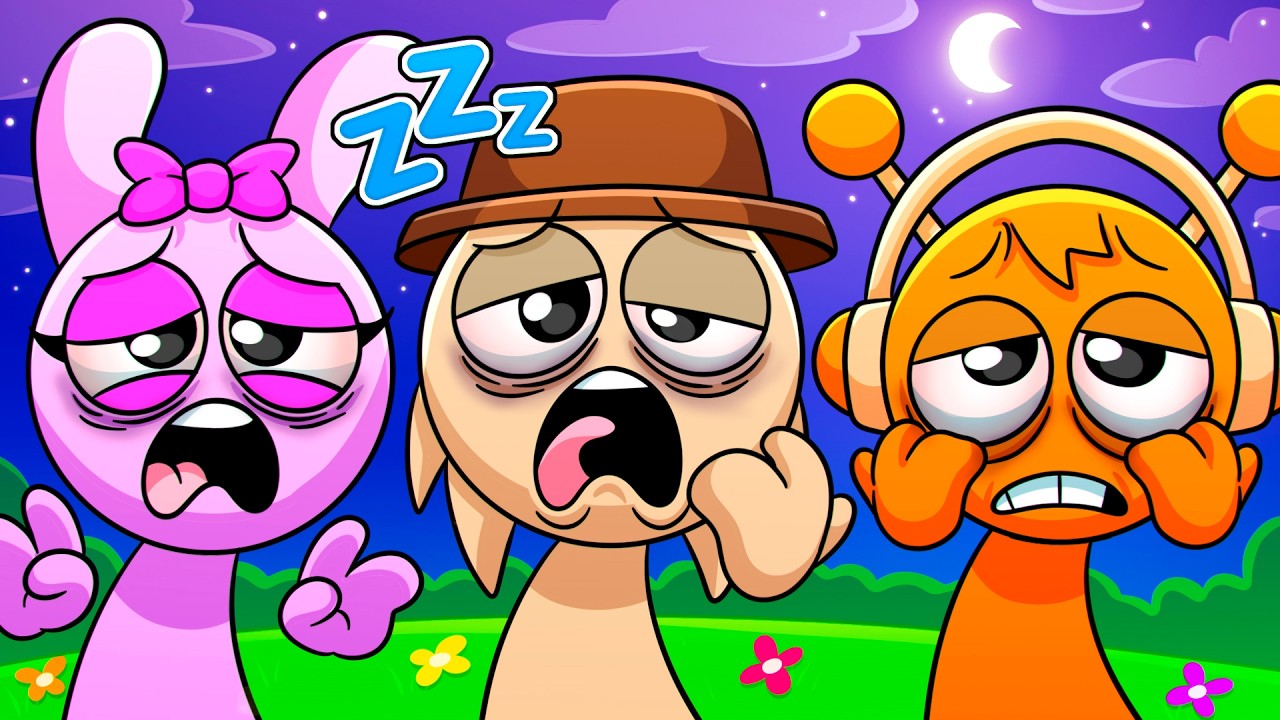 SPRUNKI MAIS ILS NE PEUVENT PAS DORMIR Incredibox Sprunki Animation ...