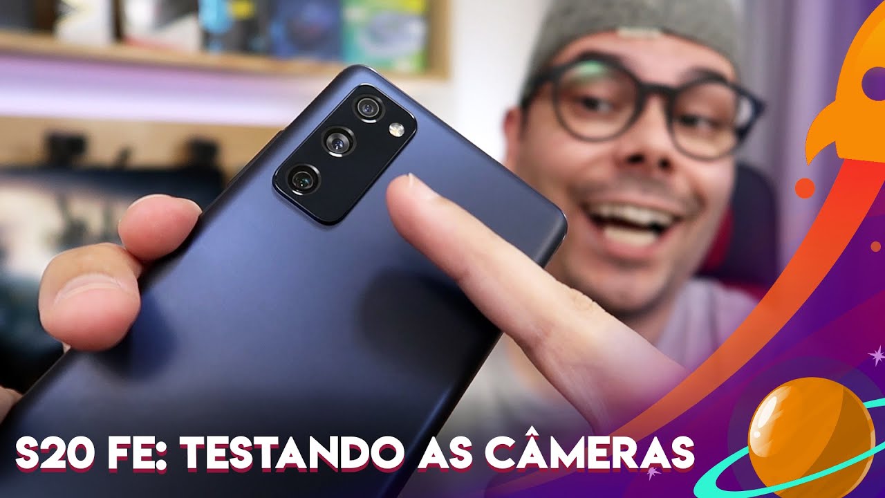 SAMSUNG GALAXY S20 FE: TESTANDO AS CÂMERAS PELA PRIMEIRA VEZ - YouTube