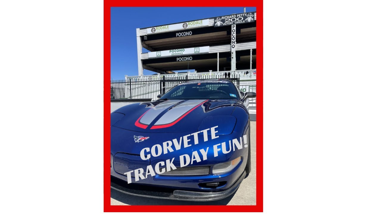 CORVETTE Track HPDE Weekend at Pocono North Course Raceway - YouTube