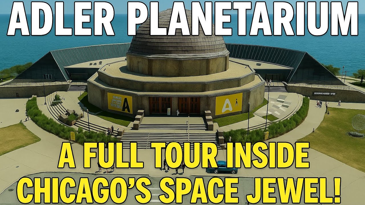 Inside The Adler Planetarium Chicago NASA SVS | Great Zoom Out Of