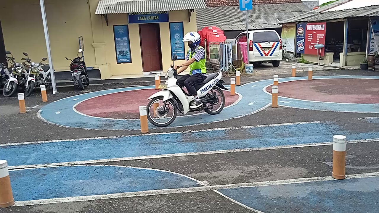 Test SIM C Polres Tegal - YouTube