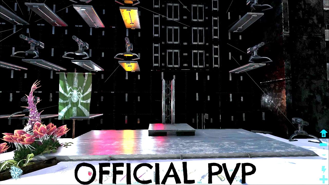 ELEVATOR ENTRANCE BUILD - Official PVP (E121) - ARK Survival - YouTube